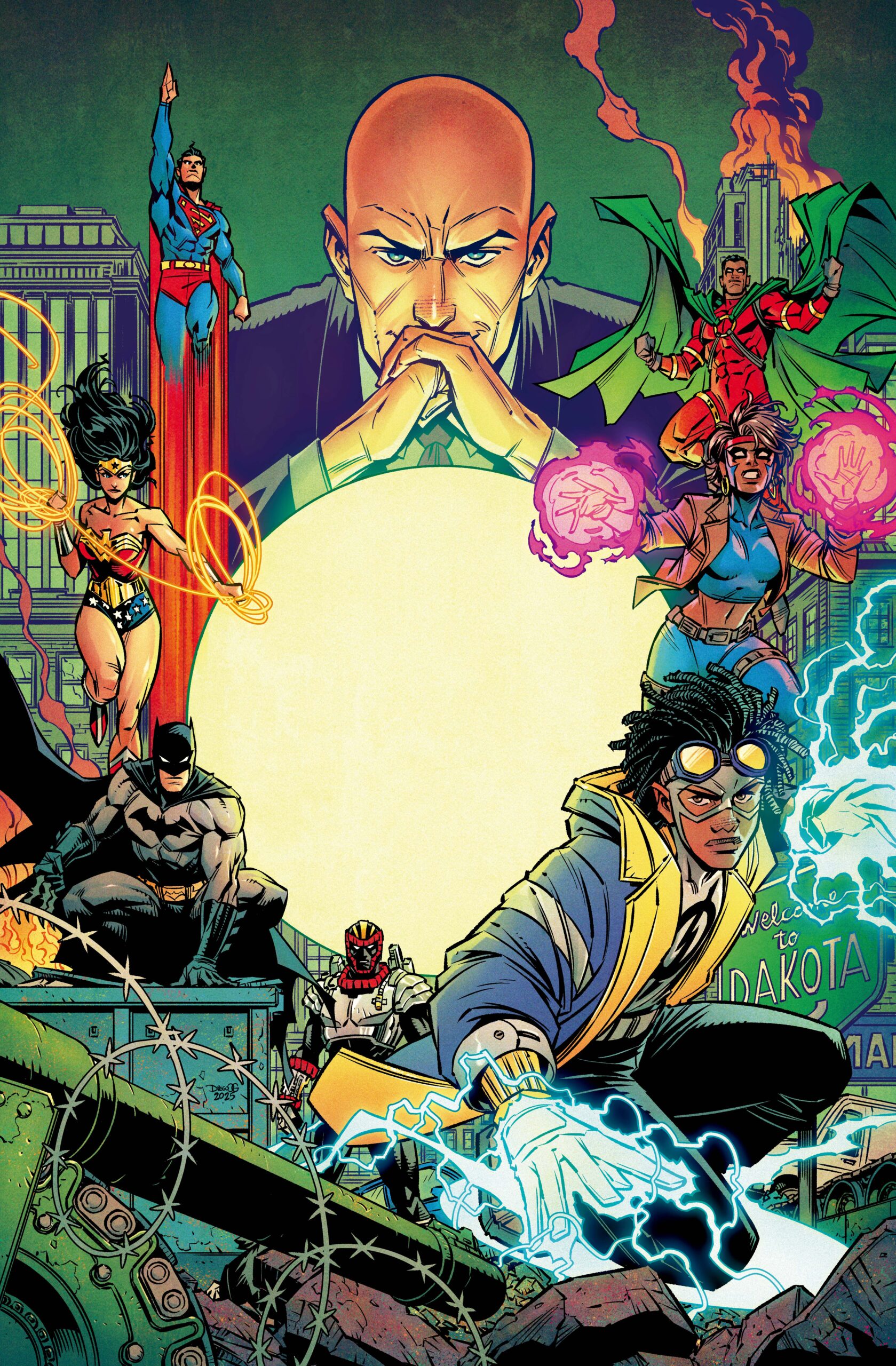 NEW HISTORY OF THE DC UNIVERSE THE DAKOTA INCIDENT #1 (ONE SHOT) CVR A ...