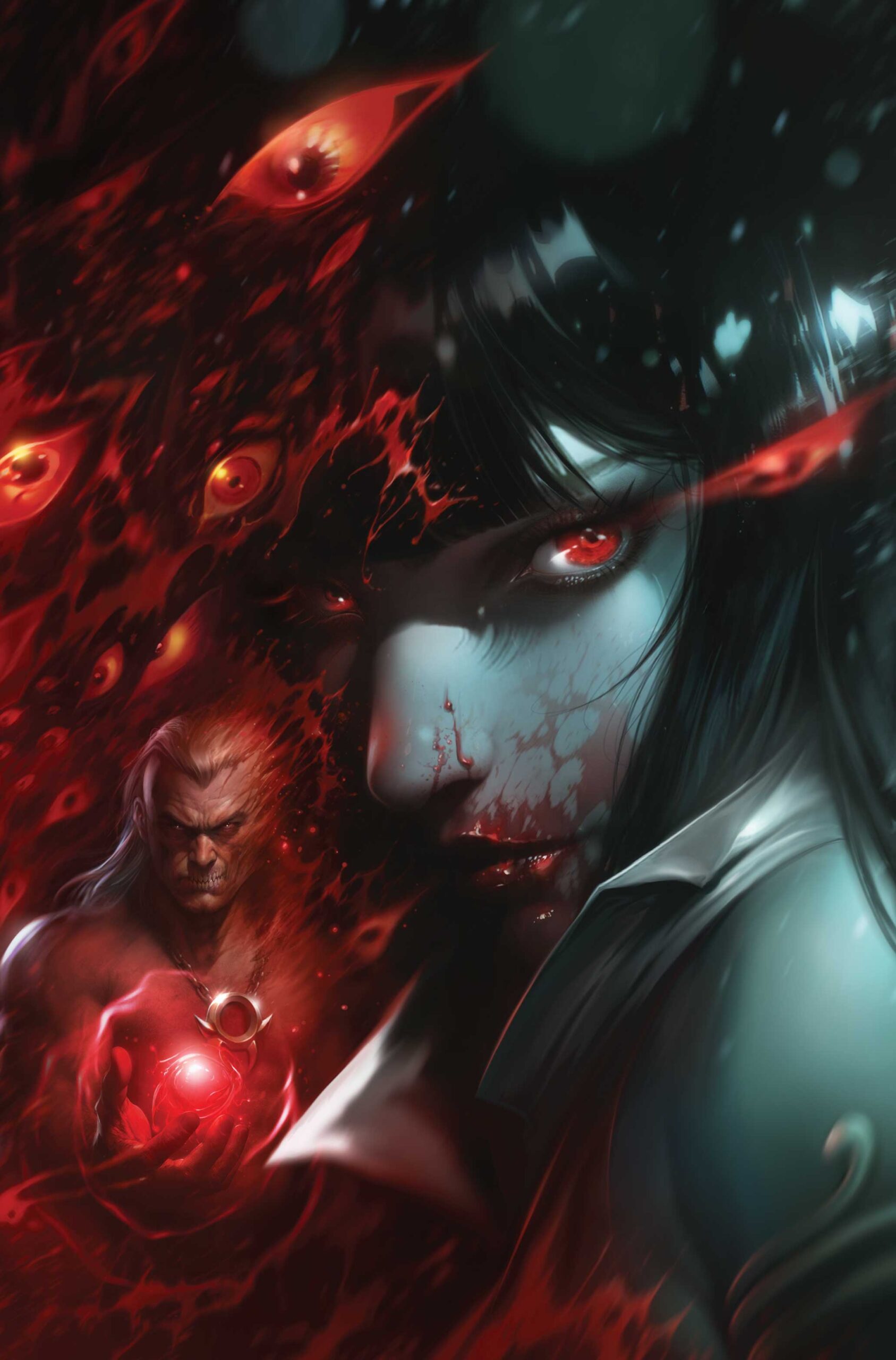 VAMPIRELLA ARMAGEDDON #8 CVR I INC 1:15 FRANCESCO MATTINA VIRGIN VAR ...