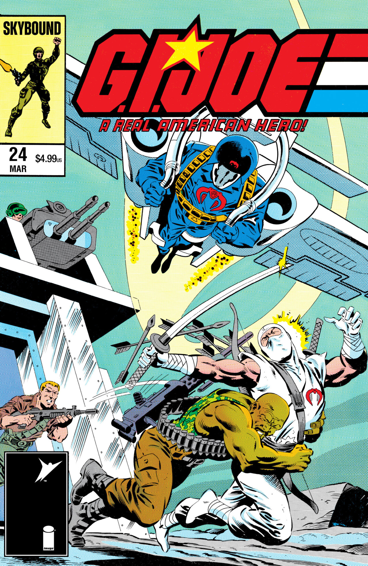 GI JOE A REAL AMERICAN HERO #24 HAMA FILES EDITION #24 CVR C MIKE ZECK ...