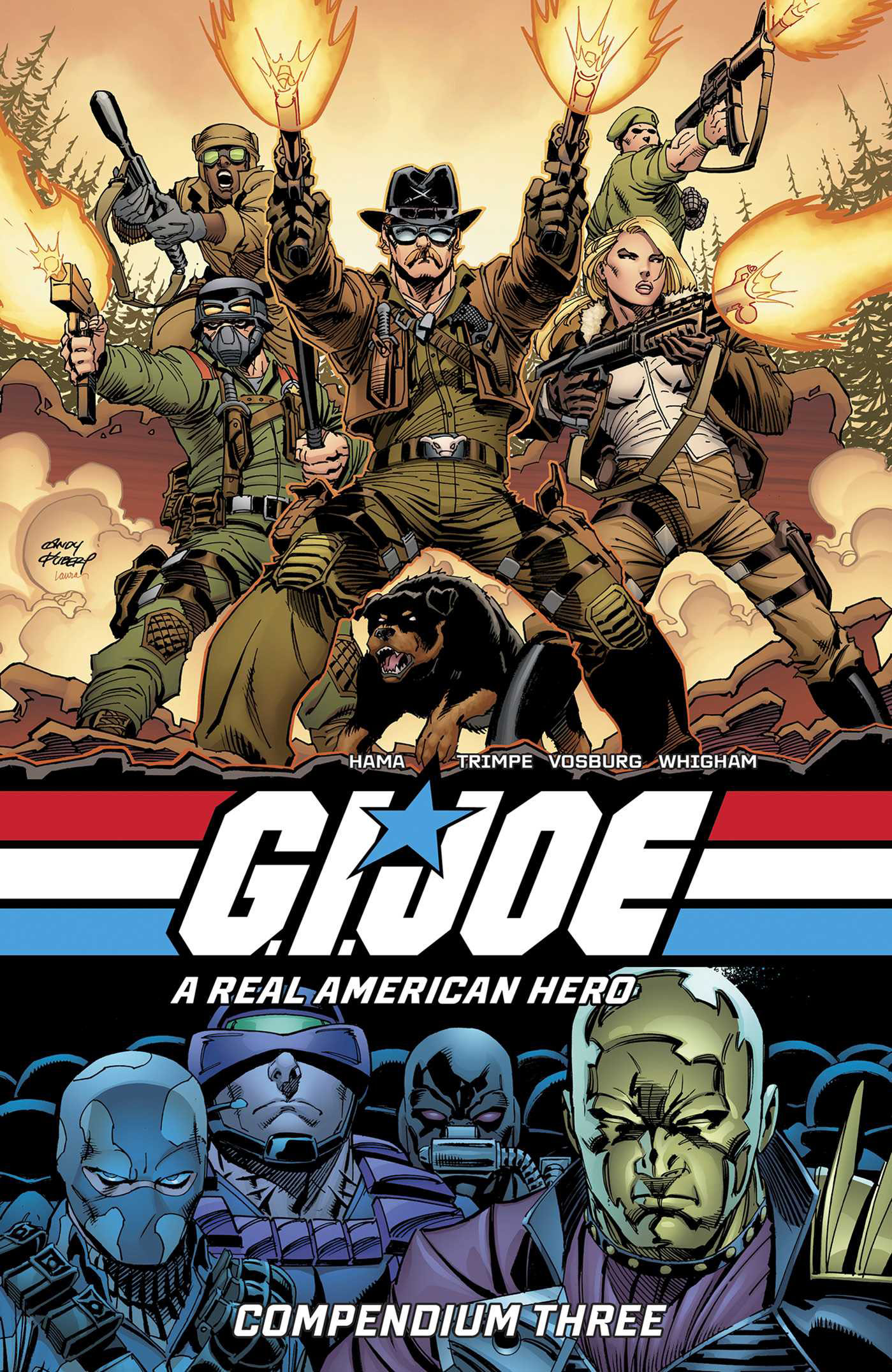 GI JOE A REAL AMERICAN HERO COMPENDIUM TP BOOK 03 ANDY KUBERT & LAURA ...