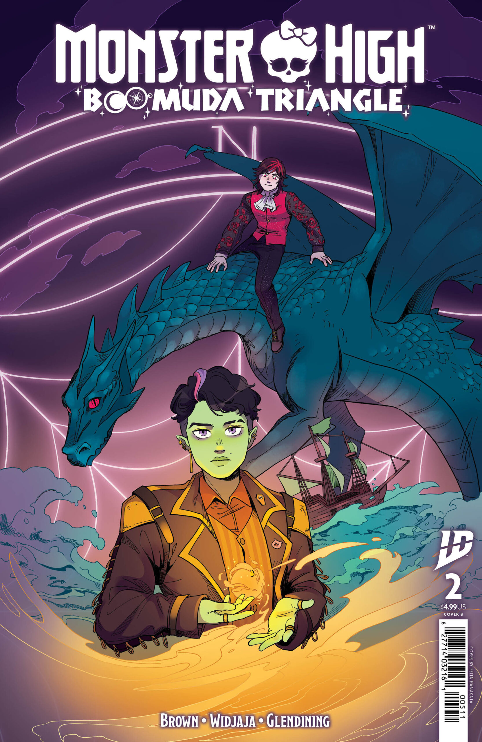 Monster High: Boomuda Triangle #2 Variant B (Hanakata Connecting ...
