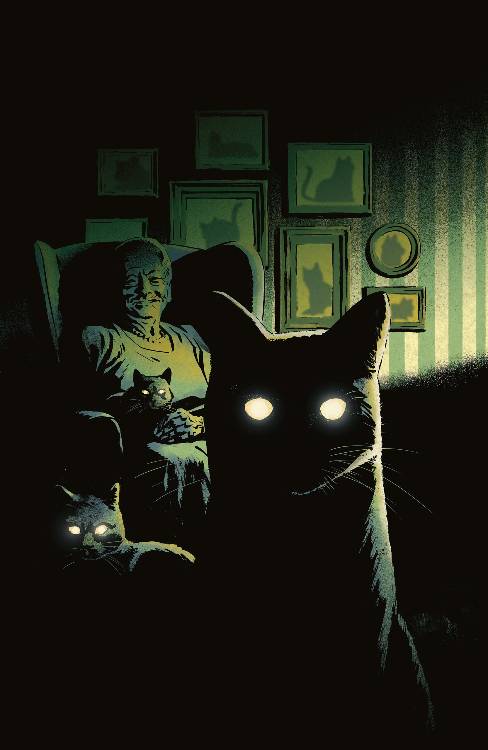 Stuff of Nightmares: The Cat in the Coffin #1 C Homage Variant (Dressed ...